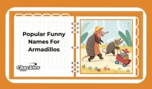 300 Funny Armadillo Names That'll Make You Smile Today